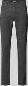 Brax Schmale Hose mit B&uuml;gelfalte