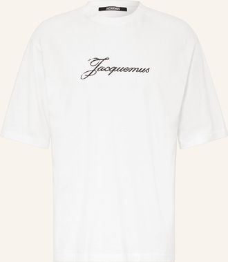 Jacquemus Jacquemus Oversized-Shirt Le T-Shirt weiss