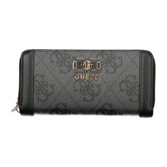 Guess Femme, Accessoires, Noir, Taille: ONE Size Karnilla Logo SLG Wallet