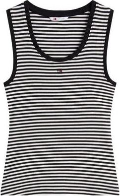 Tommy Hilfiger Top c&ocirc;tel&eacute; en coton
