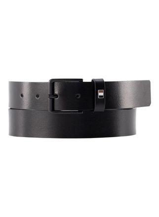 HUGO BOSS Herren G&uuml;rtel schwarz Glattleder