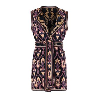 Etro &Auml;rmellose Jacke mit aufwendigem Muster - - Jackets - Damen - Mehrfarbig - S