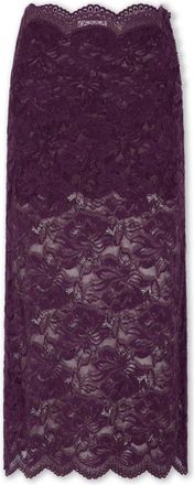 Paco Rabanne Spitzen-Miederrock - - Skirts - Damen - Lila - S