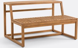 La Redoute Interieurs Banc-table De Jardin En Acacia Massif Talia
