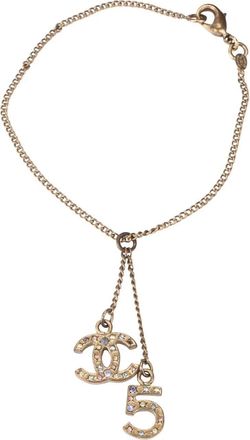 Chanel Armband - Chanel Crystal CC Bracelet - Gr. ONE SIZE - in Mehrfarbig - f&uuml;r Damen