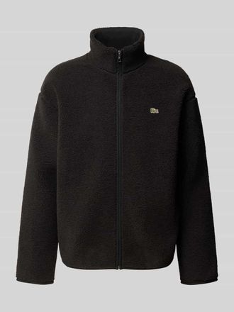 Lacoste Bomberjacke mit Logo-Stickerei Sherpa jacket