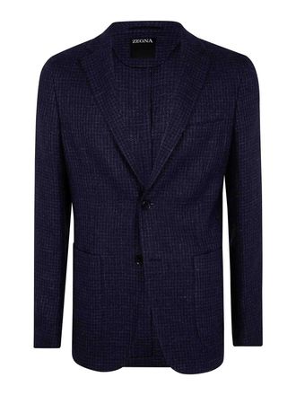 Ermenegildo Zegna Veste Casual - Bleu