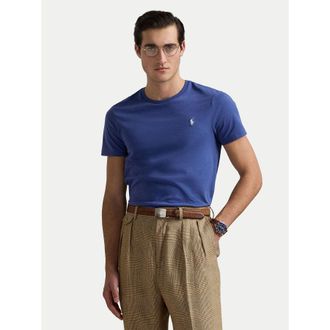Polo Ralph Lauren T-Shirt 710671438427 Blau Custom Slim Fit