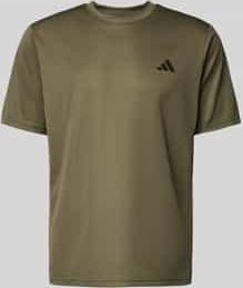 adidas T-Shirt mit Label-Print