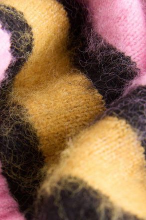 Next Strickpullover Angerauter Strickpullover mit Kapuze (1-tlg)