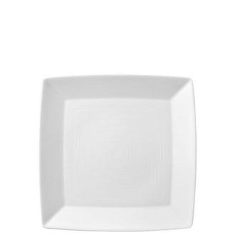 Thomas Trend Weiss Platte 22 cm eckig