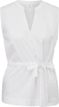 s.Oliver Blusentop Bluse Bluse aus Popeline
