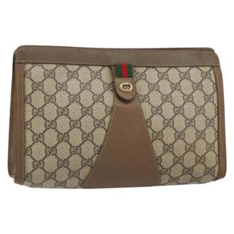 Gucci Pre-owned Plastic Clutch - - Pre-owned - Damen - Beige - ONE SIZE
