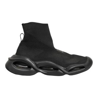 Dolce & Gabbana Slip On Wave Socks Sneakers - - Shoes - Herren - Schwarzk - 44 EU