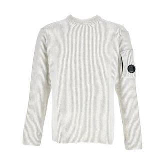 C.P. Company Crew Neck M12 - - Sweatshirts & Hoodies - Herren - Wei&szlig; - XL
