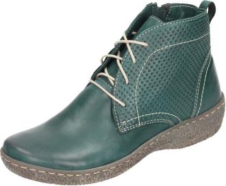 Manitu Damen 990959 Kurzschaft Stiefel, Grün (Bottle)