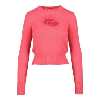 Diesel Woll-Kaschmir Strickpullover - - Knitwear - Damen - Rosa - L