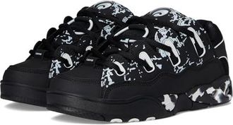 Osiris Chaussures de Skate D3 OG pour Homme, Noir/Blanc/marbre, 44.5 EU
