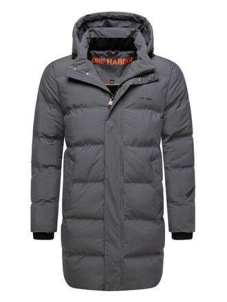 Stone Harbor Herren Wintermantel Thadeek mit abnehmbarer Kapuze & Magnettaschen