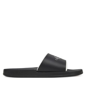 Calvin Klein Jeans Pantoletten Calvin Klein Jeans Slide Rubber Neoprene Monologo YM0YM00361 Schwarz