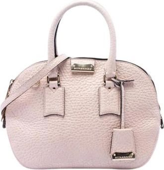 Burberry Pre-owned Sac Bowling Orchard - Femme - Pre-owned - Rose - Taille: ONE Size
