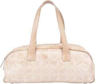 Chanel Crossbody Bags - Chanel Travel Line Monogram Handbag - Gr. unisize - in Beige - f&uuml;r Damen