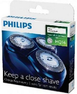Philips Ersatzteil - Originaler 3er Pack Rasierk&ouml;pfe - - PHILIPS