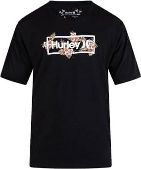 Hurley Evd Congo Outline T-Shirt, Noir, S Homme