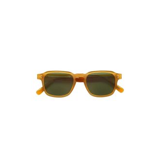 Retro Superfuture Lunettes de soleil Luce Sereno - Homme - Accessoires - Jaune - Taille: 50 MM