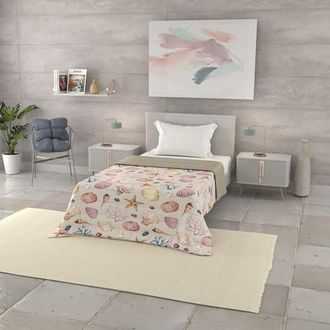 Italian Bed Linen Sommer Steppdecke Basic, Mikrofaser, Marea, 160x240cm