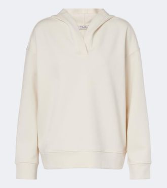 Max Mara Hoodie aus Baumwoll-Jersey