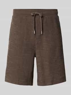 Marc O'Polo Relaxed Fit Sweatshorts aus Baumwoll-Mix