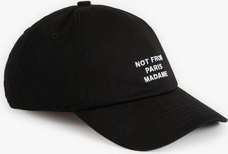 Dr&ocirc;le de Monsieur Casquette Slogan brod&eacute;e