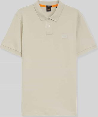 Boss Orange by Hugo Boss Slim Fit Poloshirt aus Baumwoll-Mix Modell PASSENGER