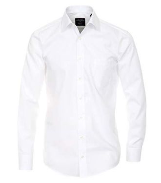 Casamoda 006550 - Chemise DAffaires (Modern fit) - Homme - Blanc (Wei&szlig; 0) - Tour de cou: 40