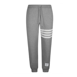 Thom Browne Graue Hose mit 4-Bar Streifendesign - - Trousers - Herren - Grau - 2XL