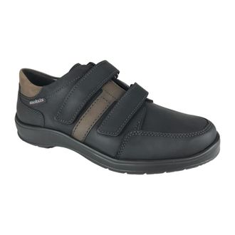 Mephisto Homme, Chaussures, Noir, Taille: 43 EU Chaussures à Velcro Eymar Design Élégant