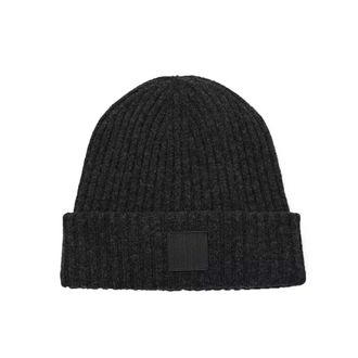 Marc Jacobs BONNET THE RIBBED BEANIE GRIS FONC&Eacute; MARC JACOBS