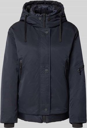 AMBER & JUNE Jacke mit Rei&szlig;verschlusstaschen