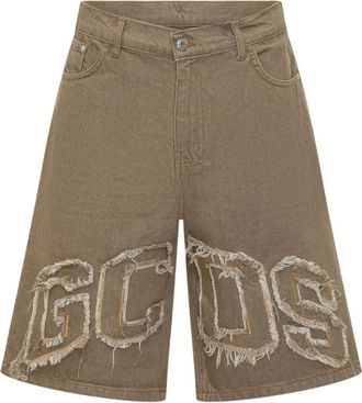 GCDS Gcds, Homme, Shorts, Beige, Taille: W32 Denim Shorts
