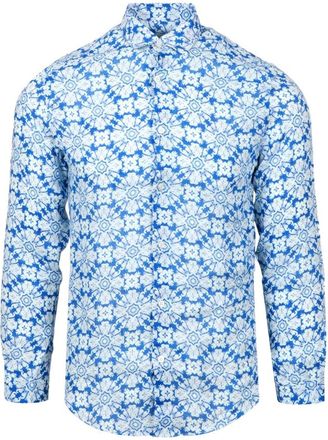 Peninsula Homme, Chemises, Bleu, Taille: L Casuzze Shirt