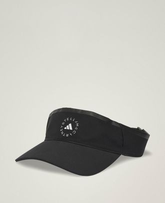 Stella McCartney Logo Visor Cap, Woman, Black