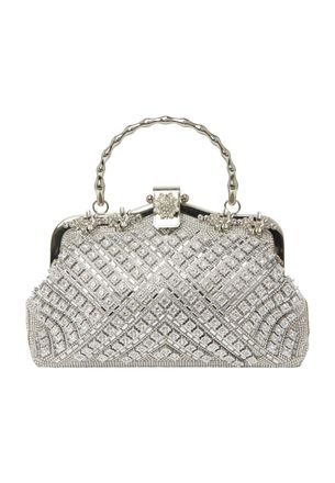 Faina Handtasche Frauen Silber