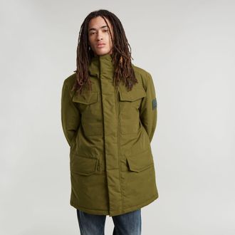 G-Star Vodan Padded Hooded Parka - Grün - Herren