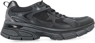 Golden Goose Mens Lightstar Low-Top Sneakers Black Trainers