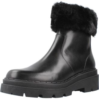 Geox WOMAN D FELLENY BIKER/AMPHIBIANS BOOTS BLACK 40_EU