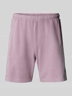 Mazine Regular Fit Sweatshorts mit Label-Detail