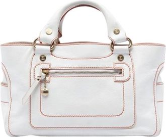 Celine Pre-owned Boogie Handbag - Femme - Pre-owned - Blanc - Taille: ONE Size