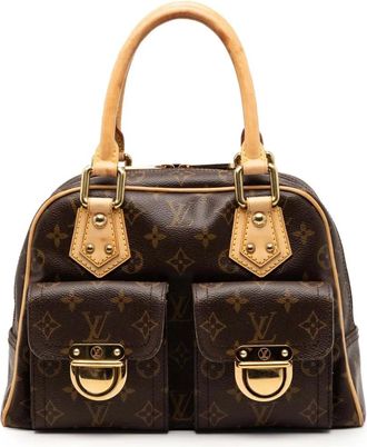 Louis Vuitton 2000-2025 Monogram Manhattan PM handbag - Braun