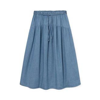 SoSUE Femme, Jupes, Bleu, Taille: 42 FR Skirt Palma